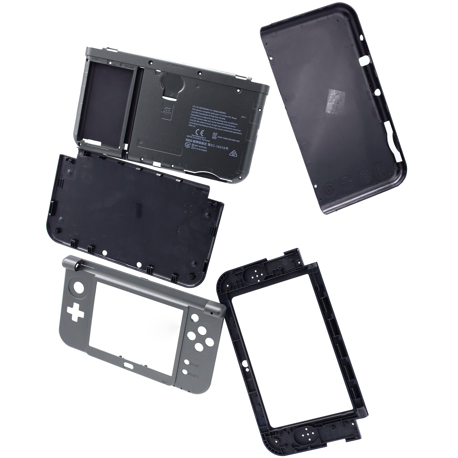 Full Housing Shell Cover kit replacement for Nintendo New 3DS XL / NEW ...